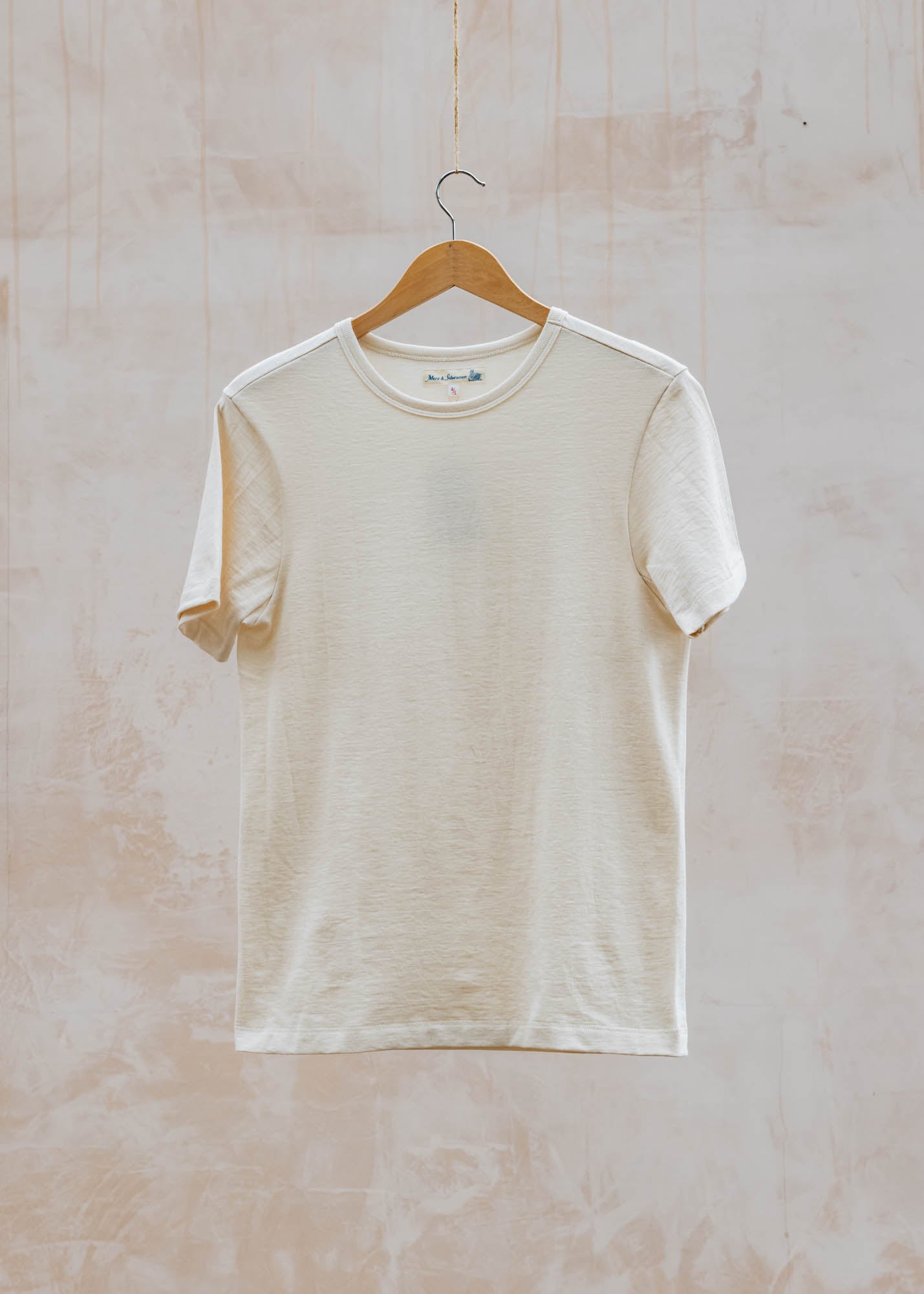 215 Loopwheeled T-Shirt in Natural – Burford Garden Co.