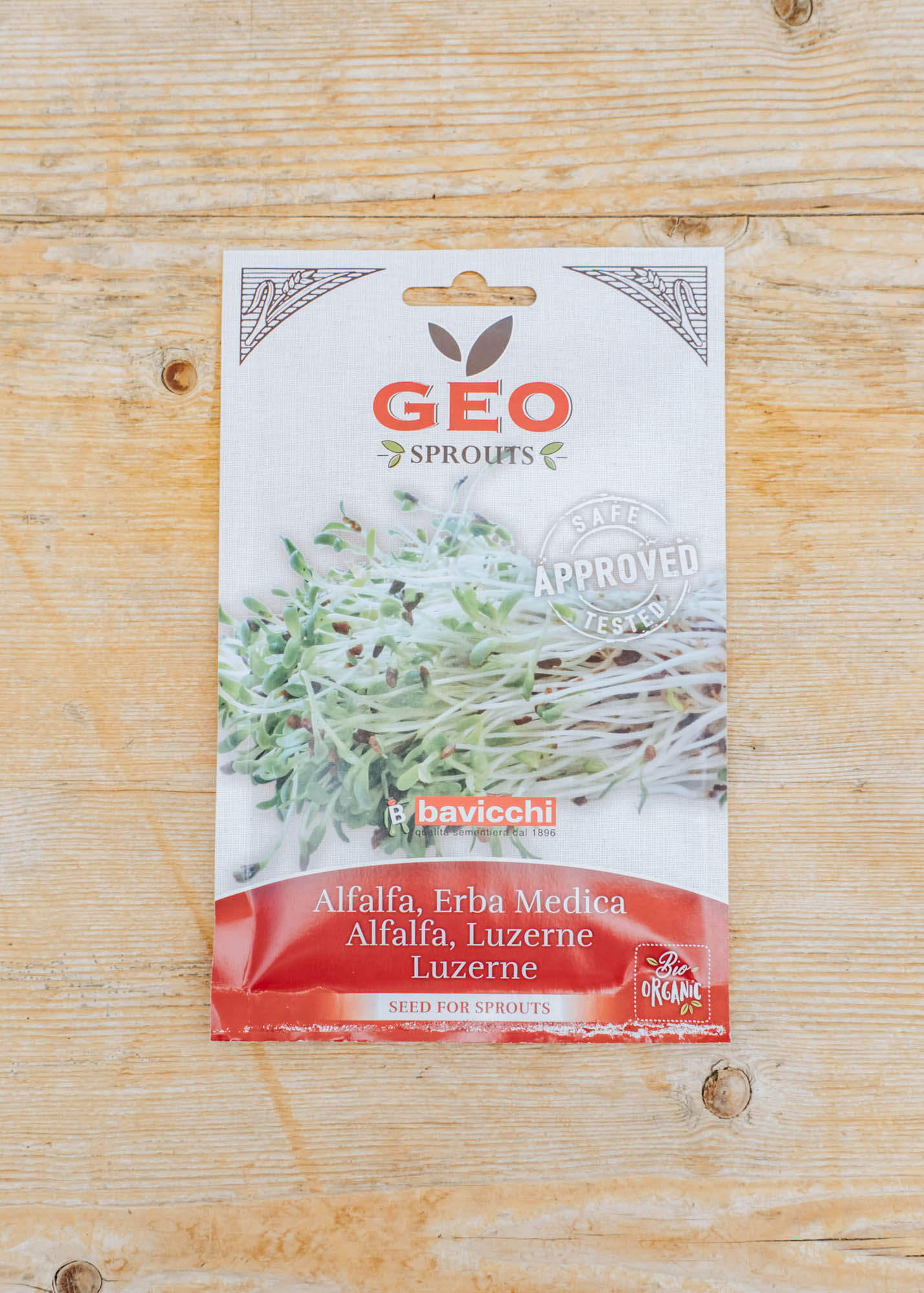 Bavicchi Geo Organic Sprouting Alfalfa Seeds, 40g – Burford Garden Co.