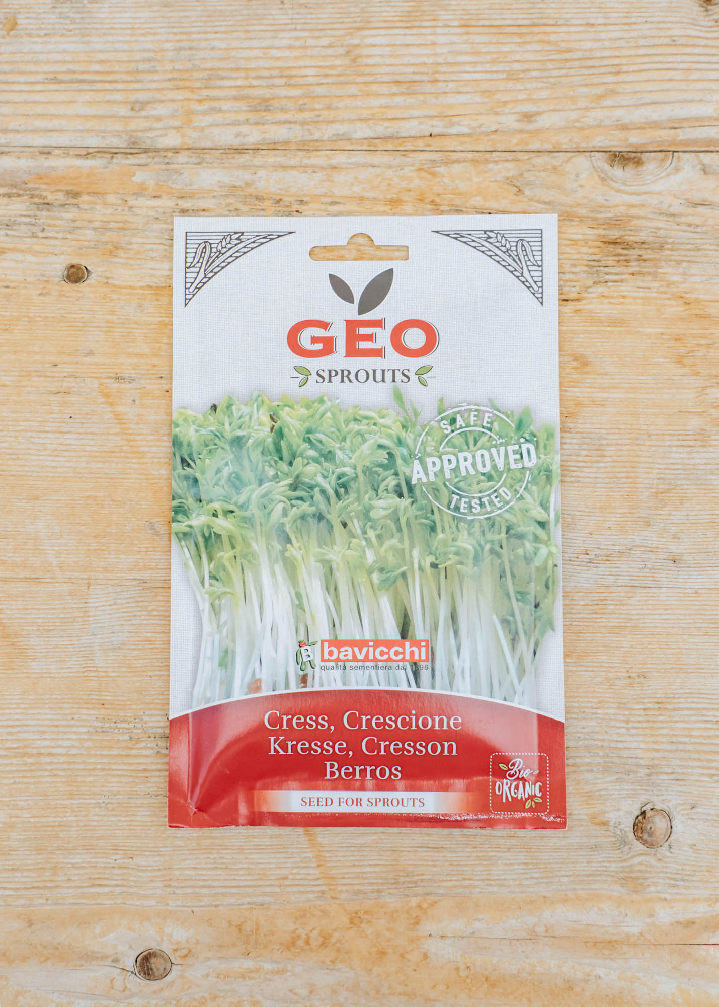 Bavicchi Geo Organic Sprouting Cress Seeds, 35g – Burford Garden Co.