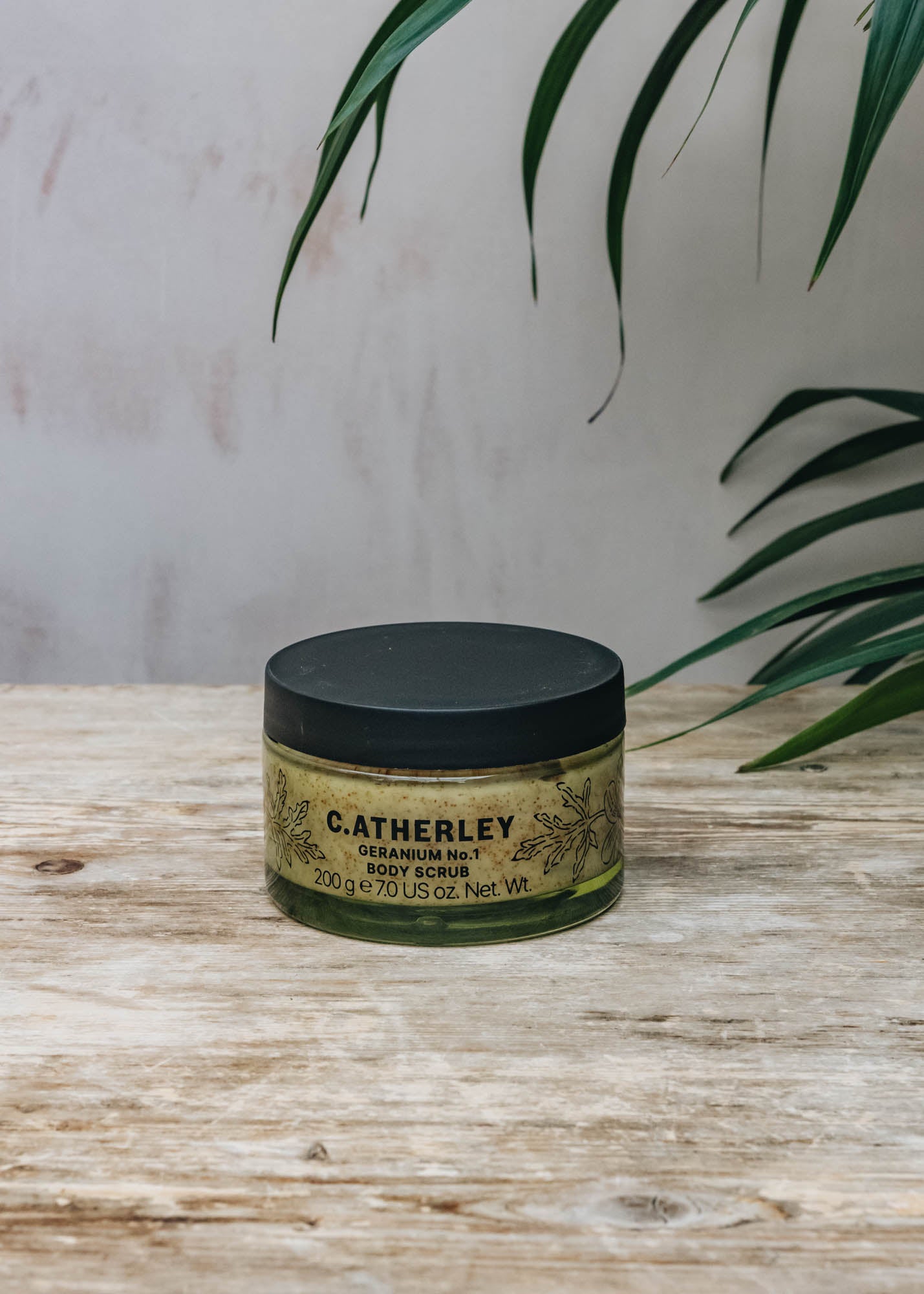 C.Atherley Geranium No.1 Body Scrub, 200g | Burford Garden Co.