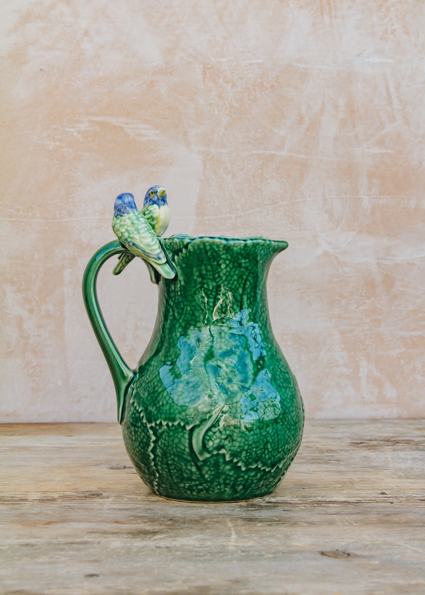Bordhallo Pinheiro Pitcher with Birds | Burford Garden Co.