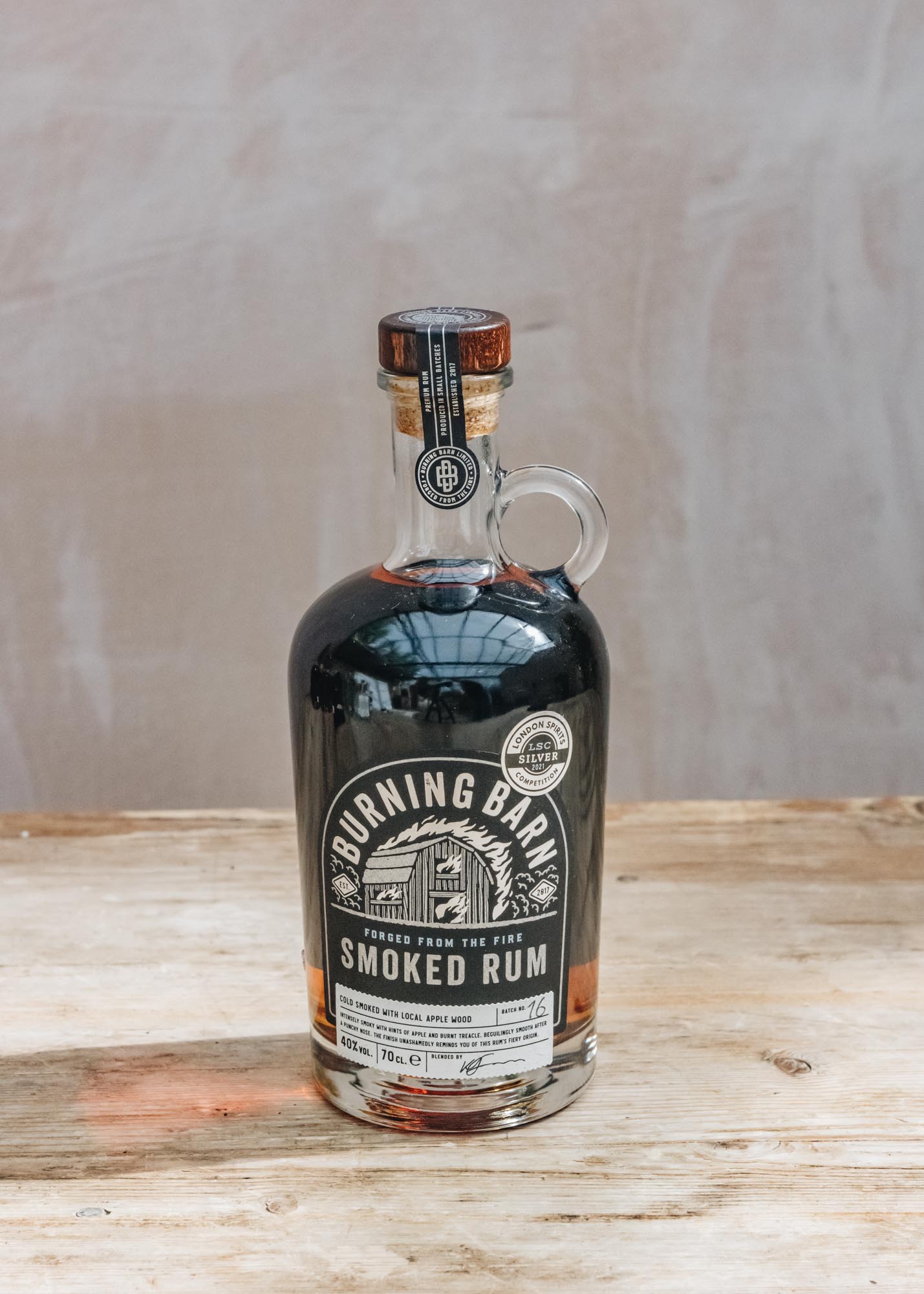 Burning Barn Smoked Rum, 70cl | Burford Garden Co.