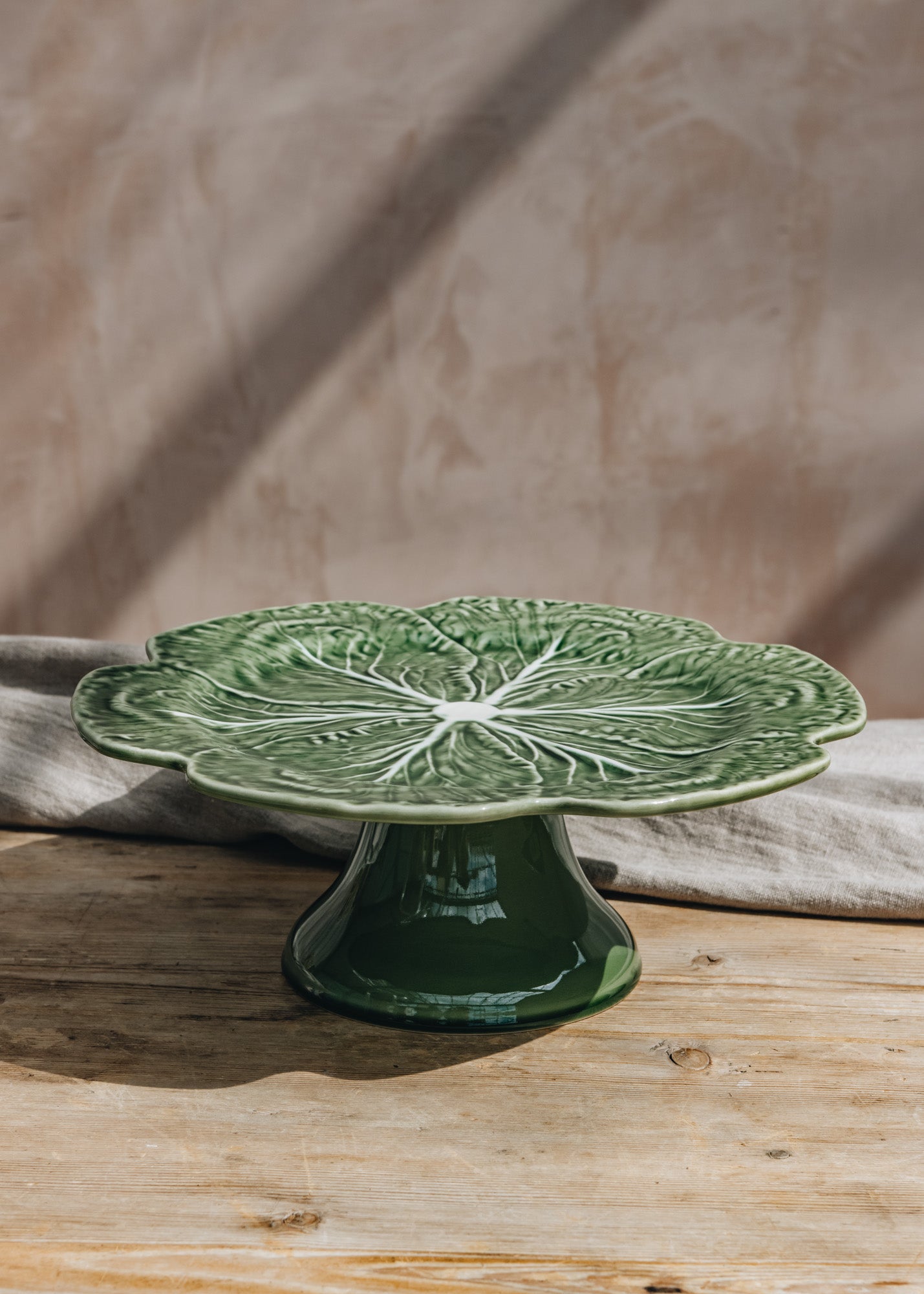 Bordhallo Pinheiro Cabbage Cake Stand | Burford Garden Co.