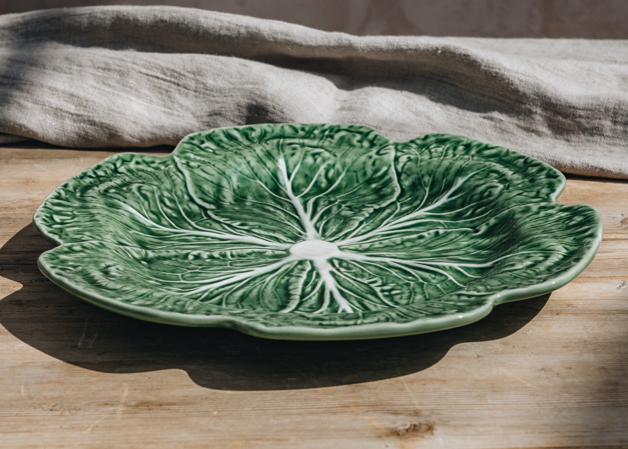 Bordhallo Pinheiro Cabbage Charger Plate | Burford Garden Co.