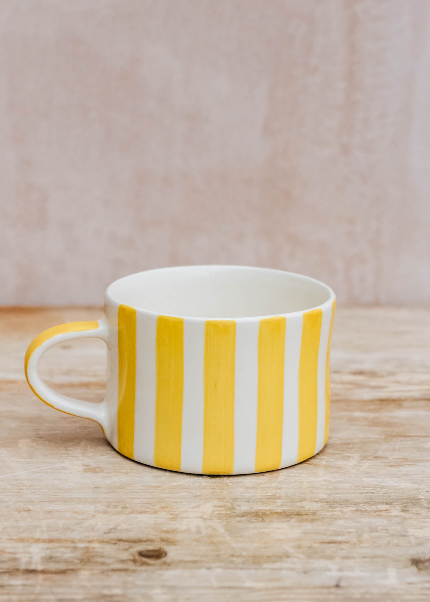 Musango Candy Stripe Mug in Turmeric | Burford Garden Co.