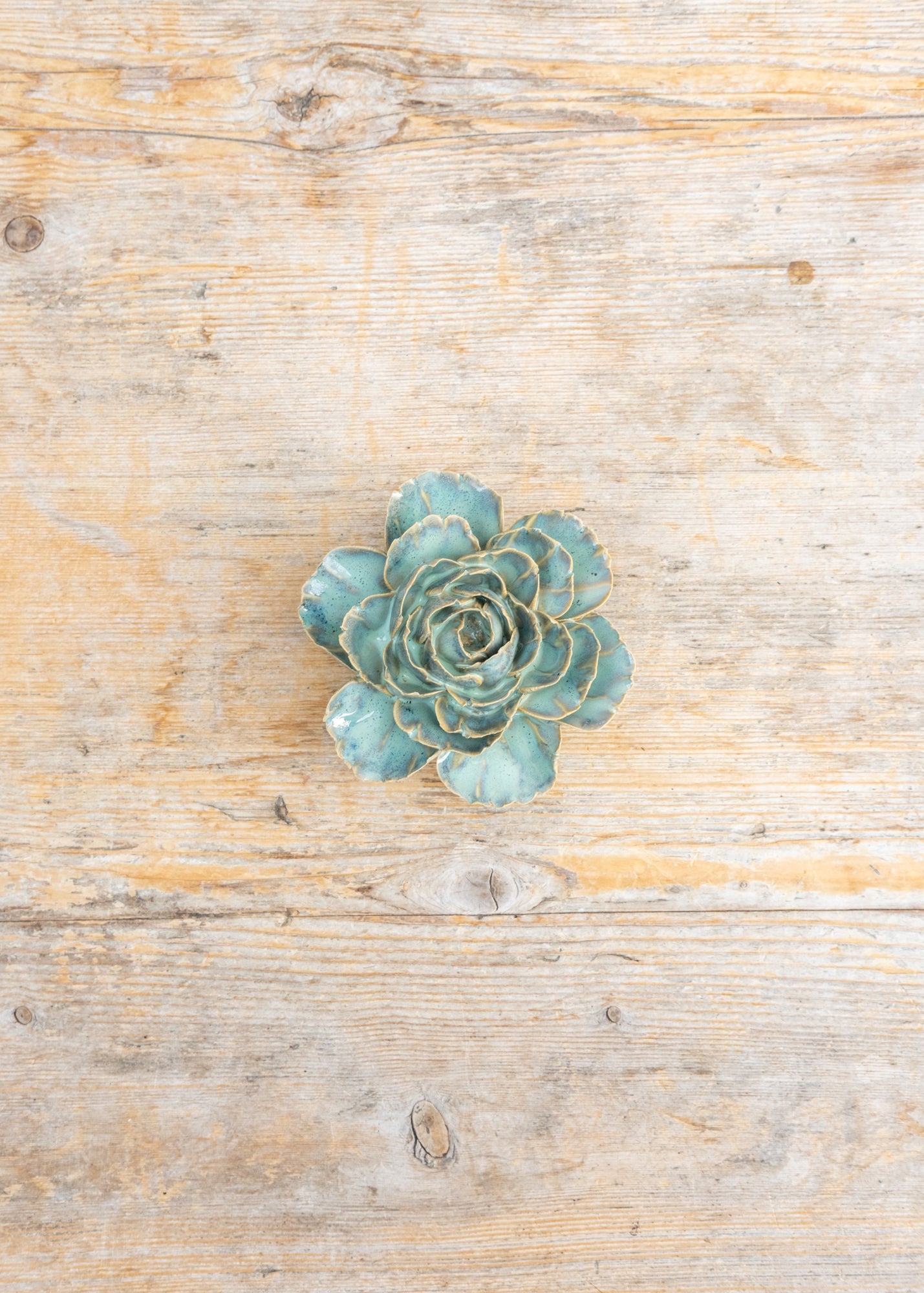 Chive Pale Blue English Rose Wall Decoration – Burford Garden Co.
