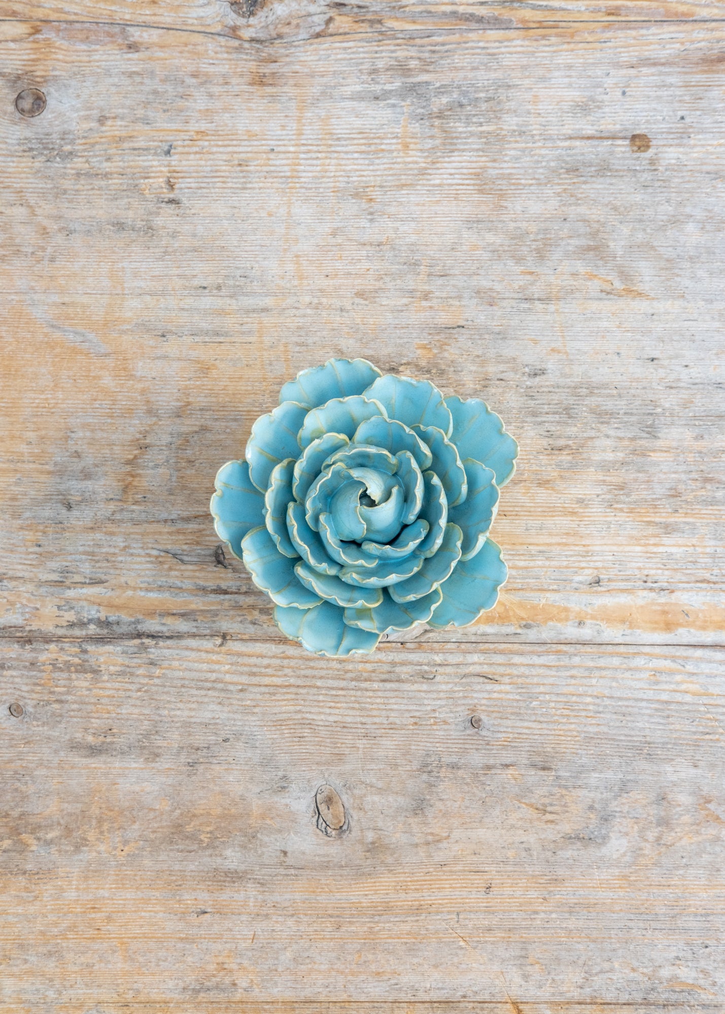 Chive Robins Egg Blue Keiko Peony Wall Decoration – Burford Garden Co.