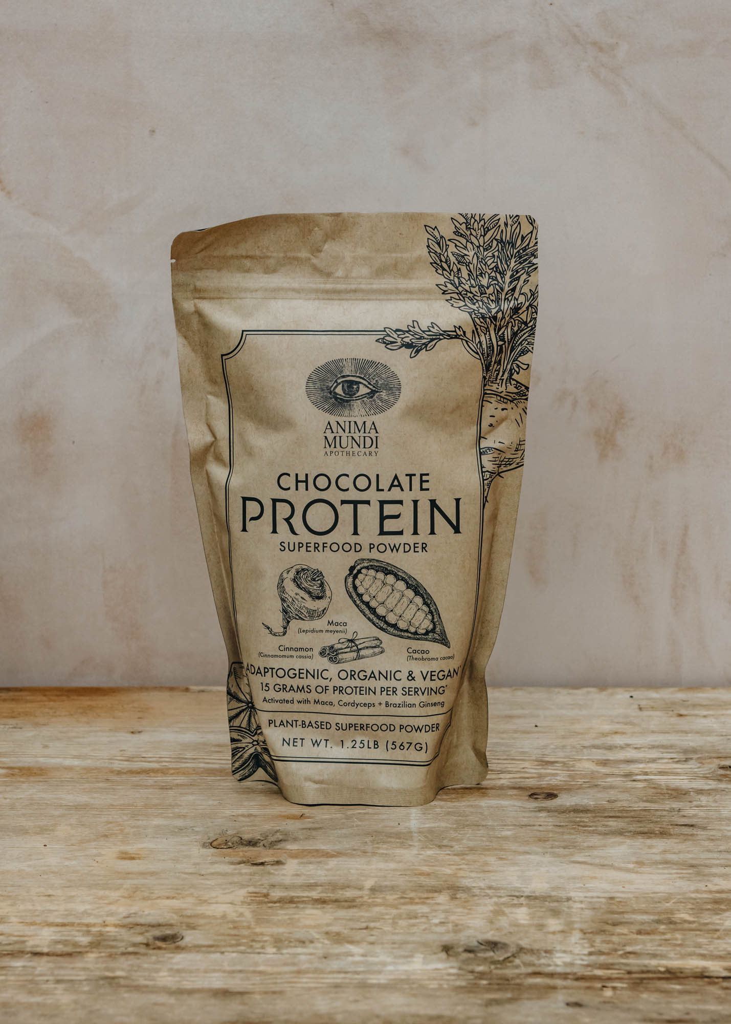 Amina Mundi Chocolate Protein Powder | Burford Garden Co.