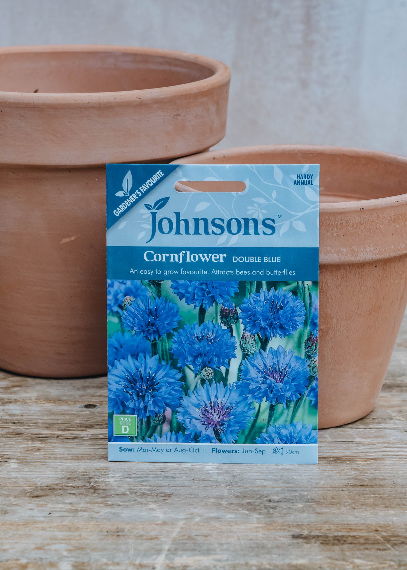 Cornflower Double Blue Seeds | Burford Garden Co.