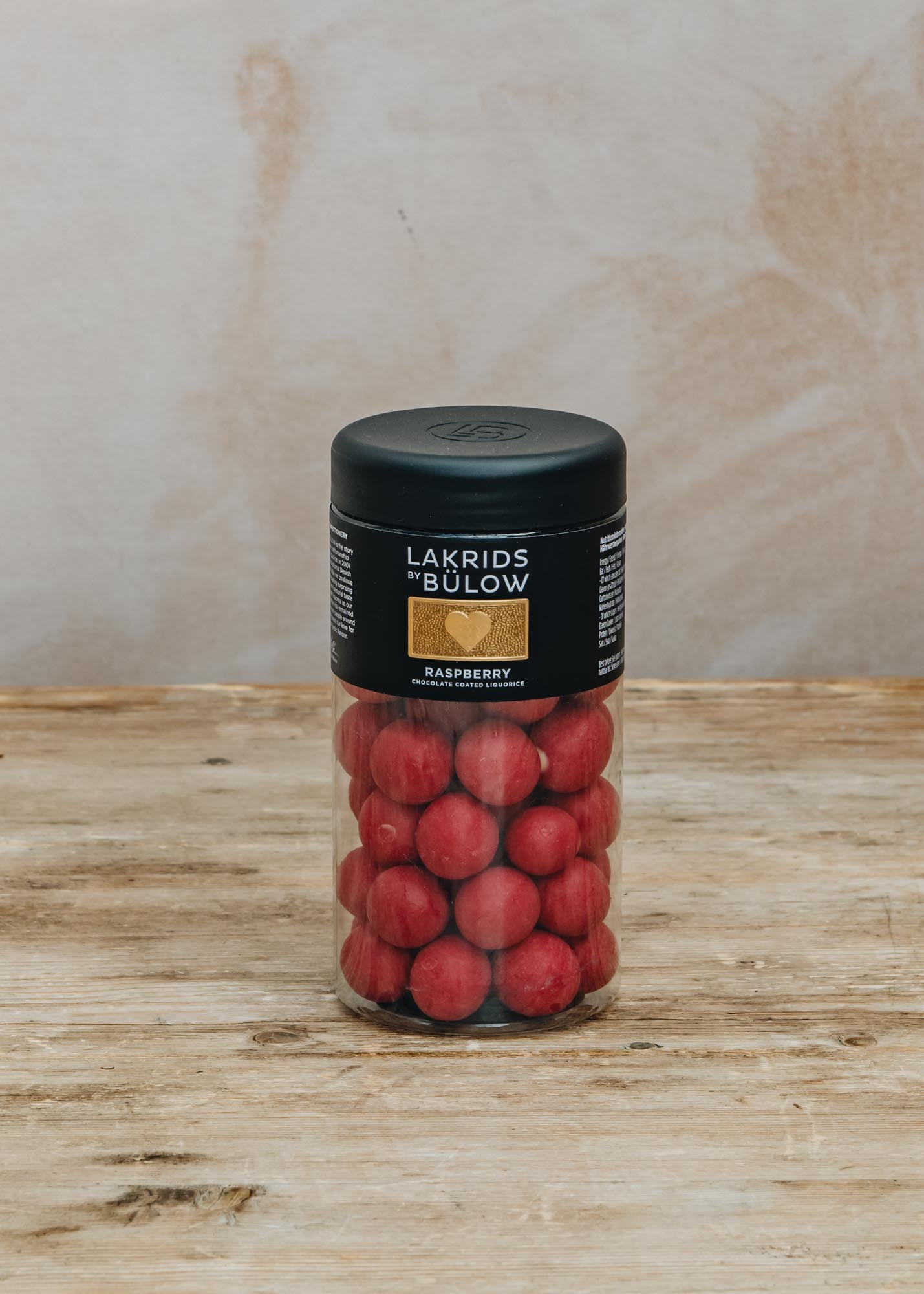 Lakrids by Bülow Crispy Raspberry Liquorice, 295g | Burford Garden Co.