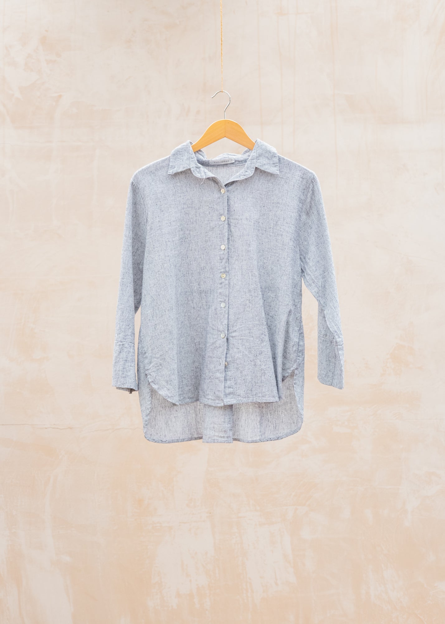 Easy Cropped Shirt in Laundered – Burford Garden Co.