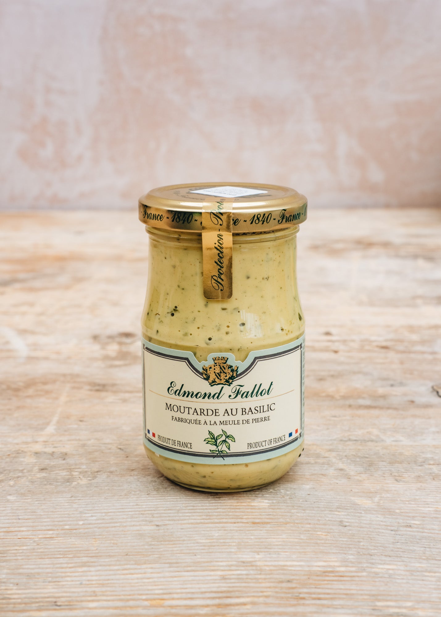 Edmond Fallot Dijon Mustard with Basil, 210g – Burford Garden Co.