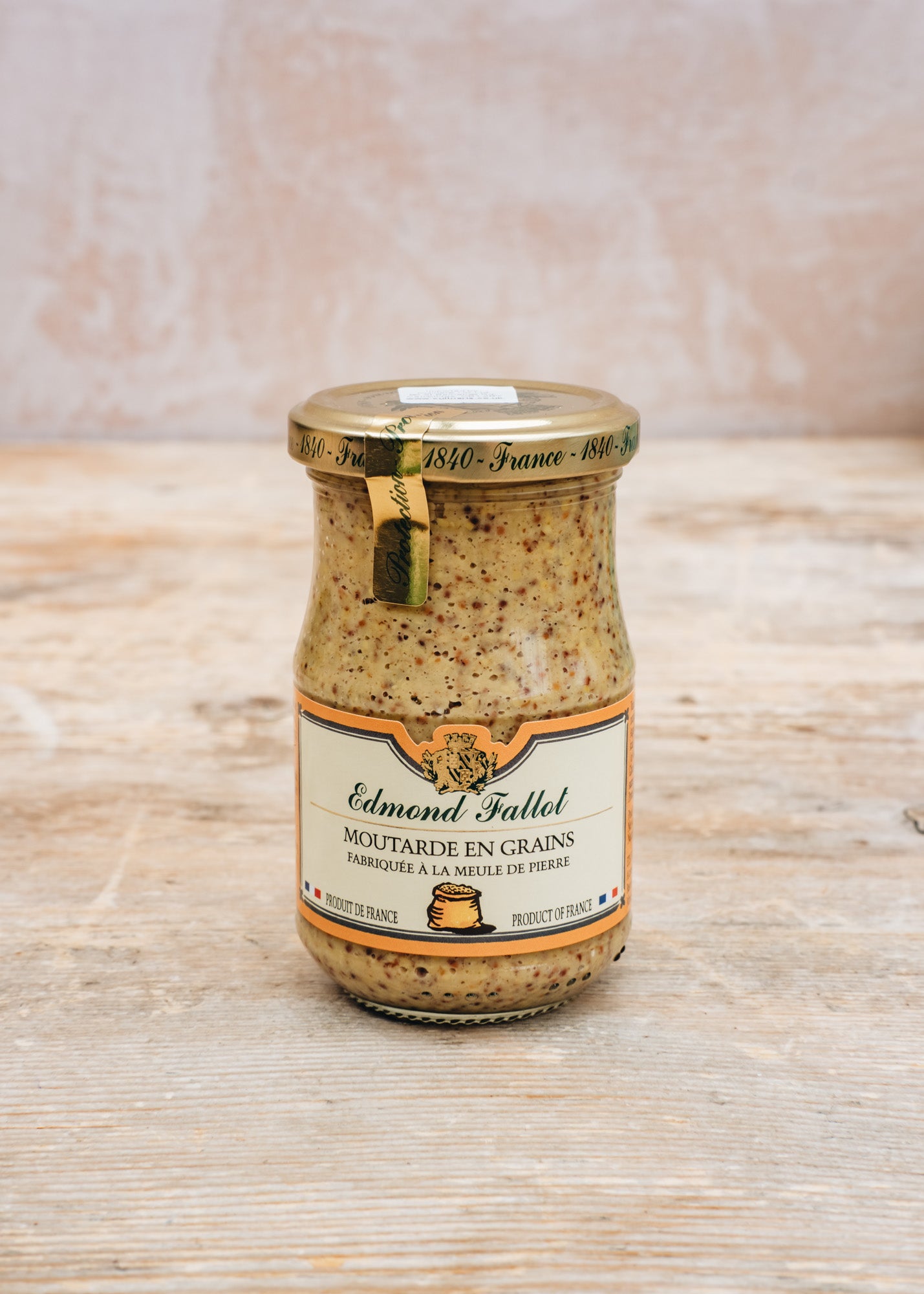 Edmond Fallot Wholegrain Dijon Mustard, 210g – Burford Garden Co.