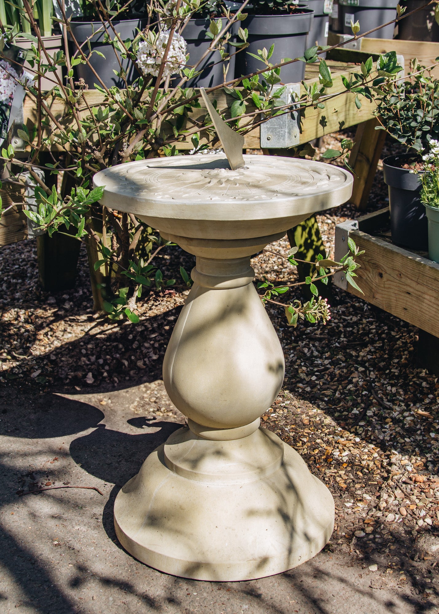 Arcadian Base Sundial with Top And Pointer – Burford Garden Co.