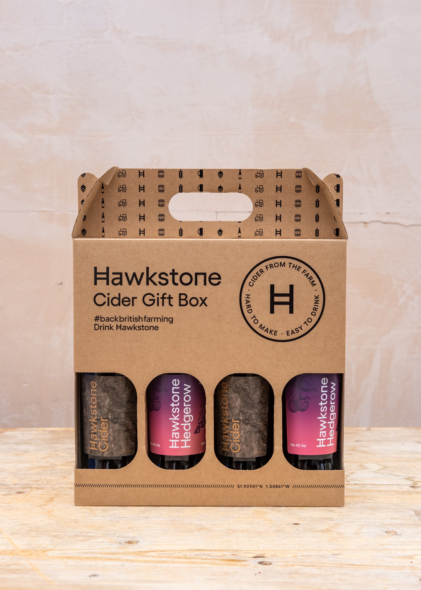 Hawkstone Four Bottle Cider Gift Box – Burford Garden Co.
