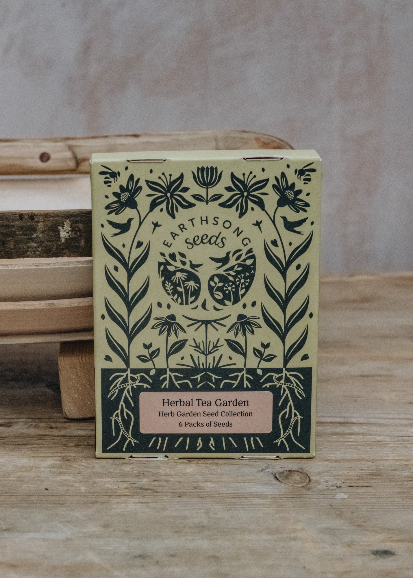Earthsong Seeds Herbal Tea Garden Seed Collection | Burford Garden Co.