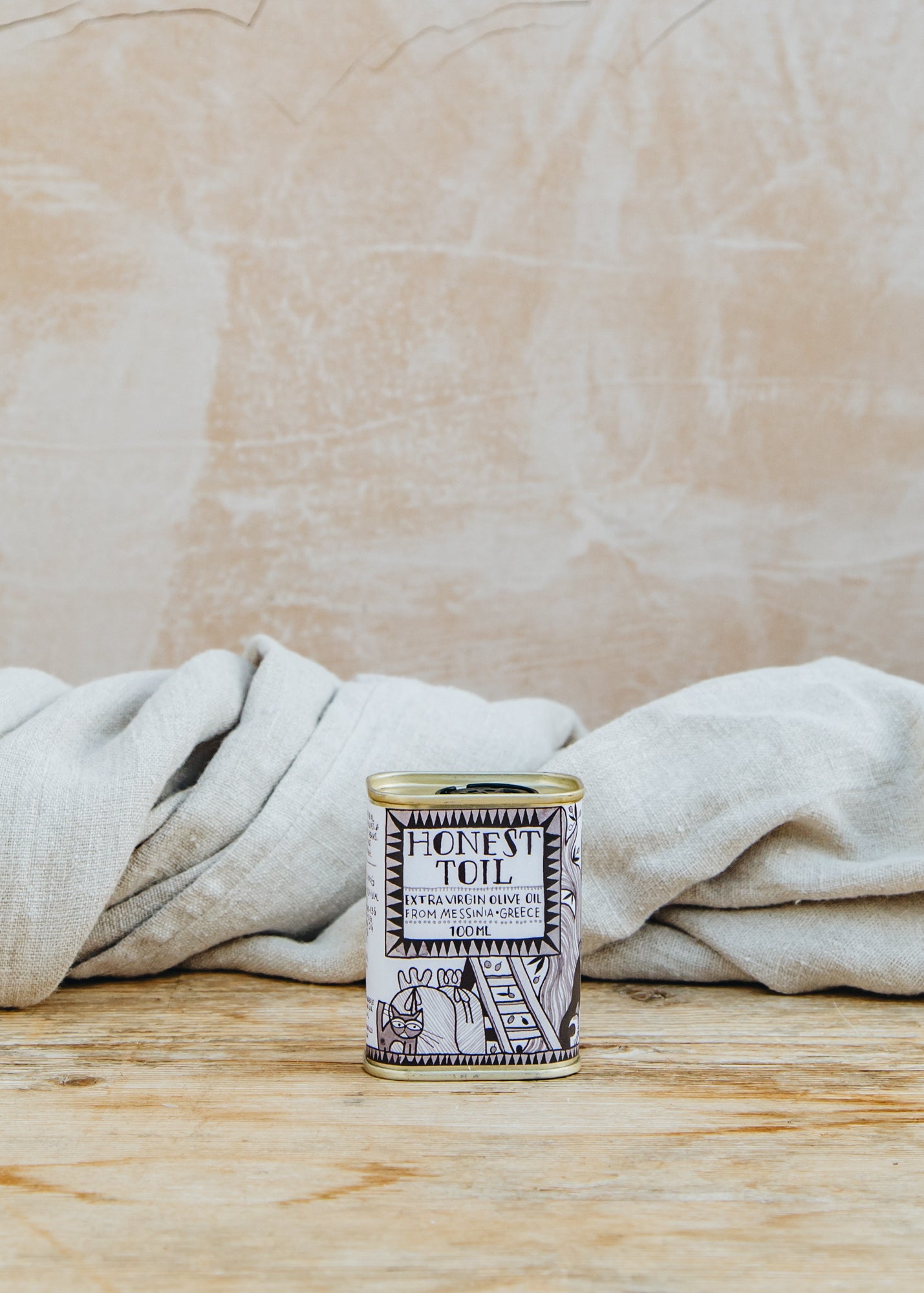 Honest Toil Extra Virgin Olive Oil Tin, 100ml – Burford Garden Co.