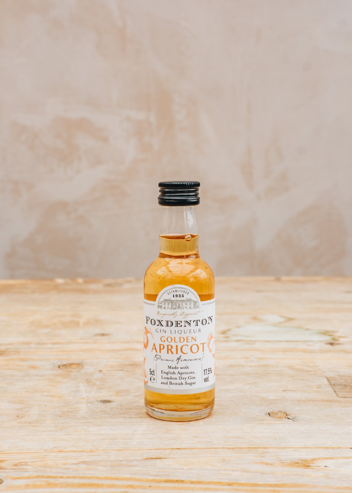 Foxdenton Golden Apricot Gin Liqueur, 5cl – Burford Garden Co.