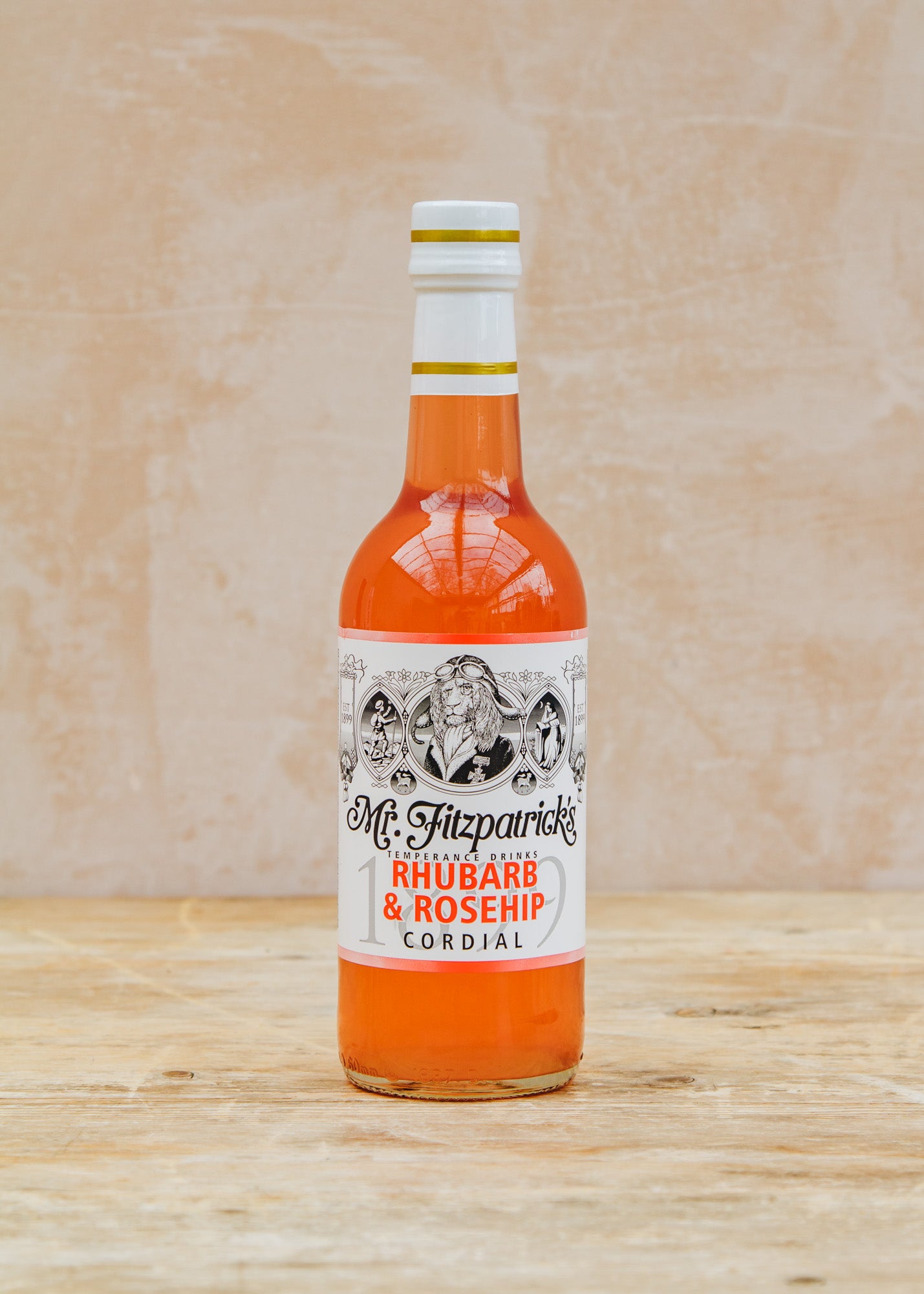 Mr Fitzpatrick's Rhubarb & Rosehip Cordial, 500ml – Burford Garden Co.
