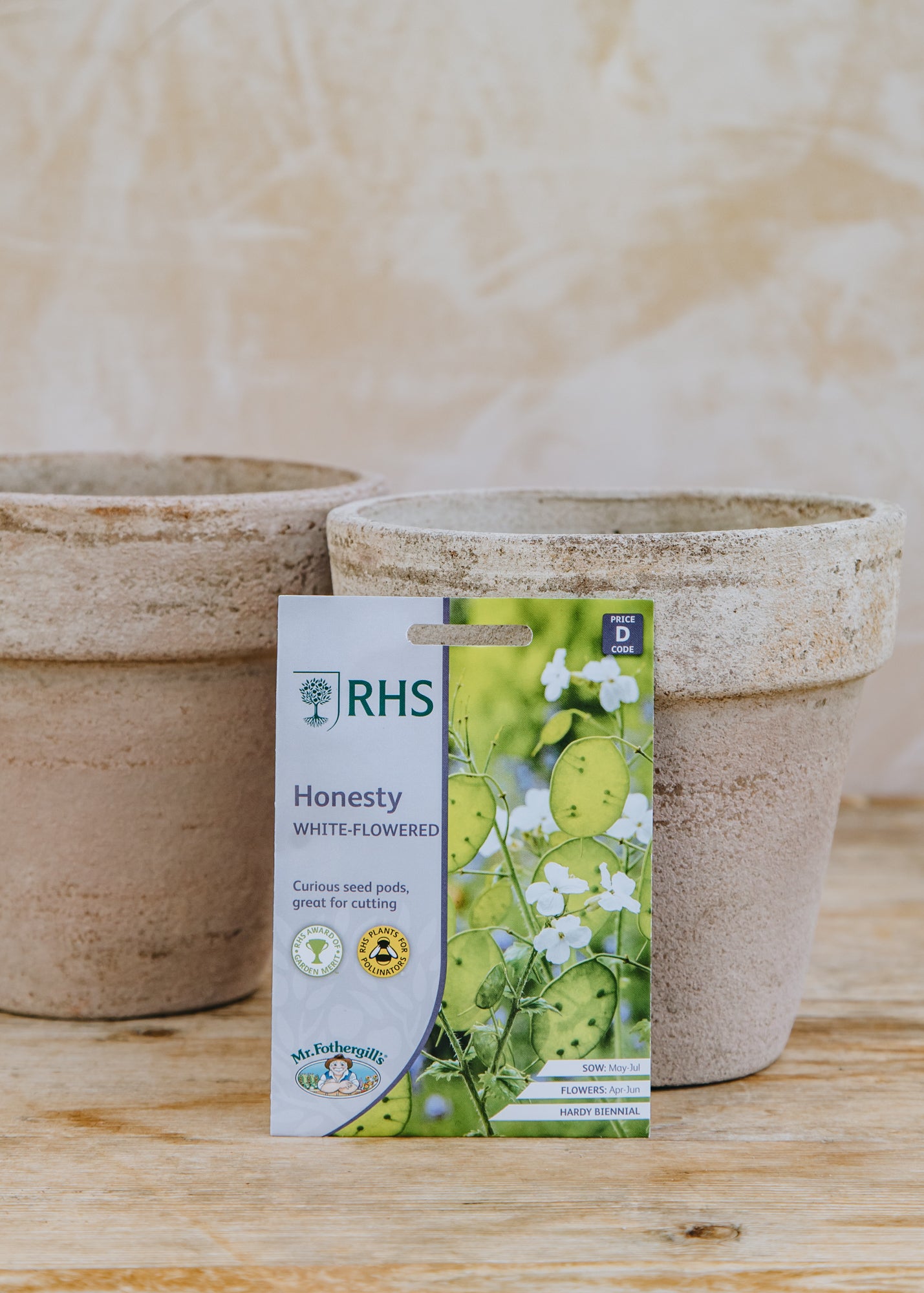 RHS & Mr Fothergills Honesty 'White Flowered' Seeds – Burford Garden Co.