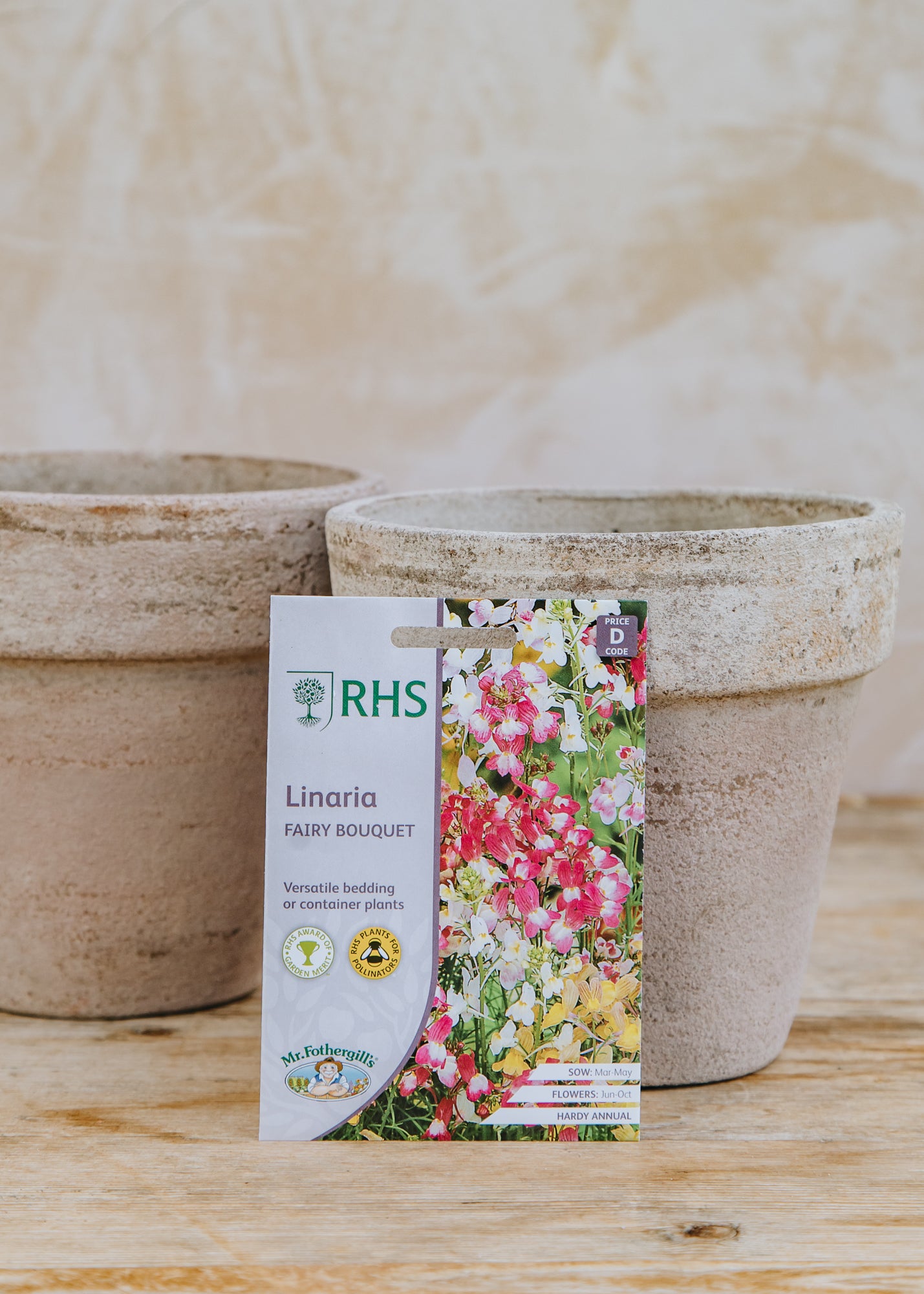 RHS & Mr Fothergills Linaria 'Fairy Bouquet' Seeds – Burford Garden Co.