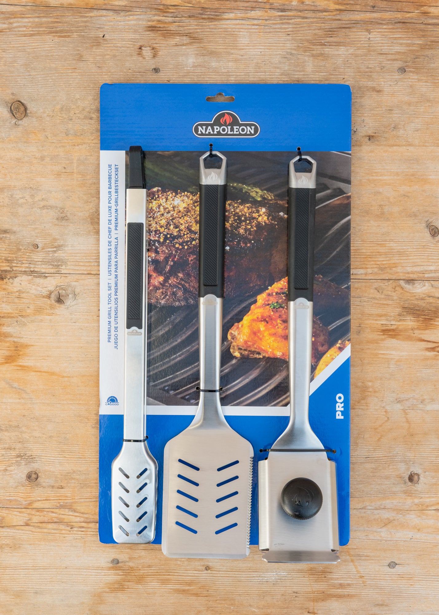 Premium Grill Three Piece Tool Set – Burford Garden Co.