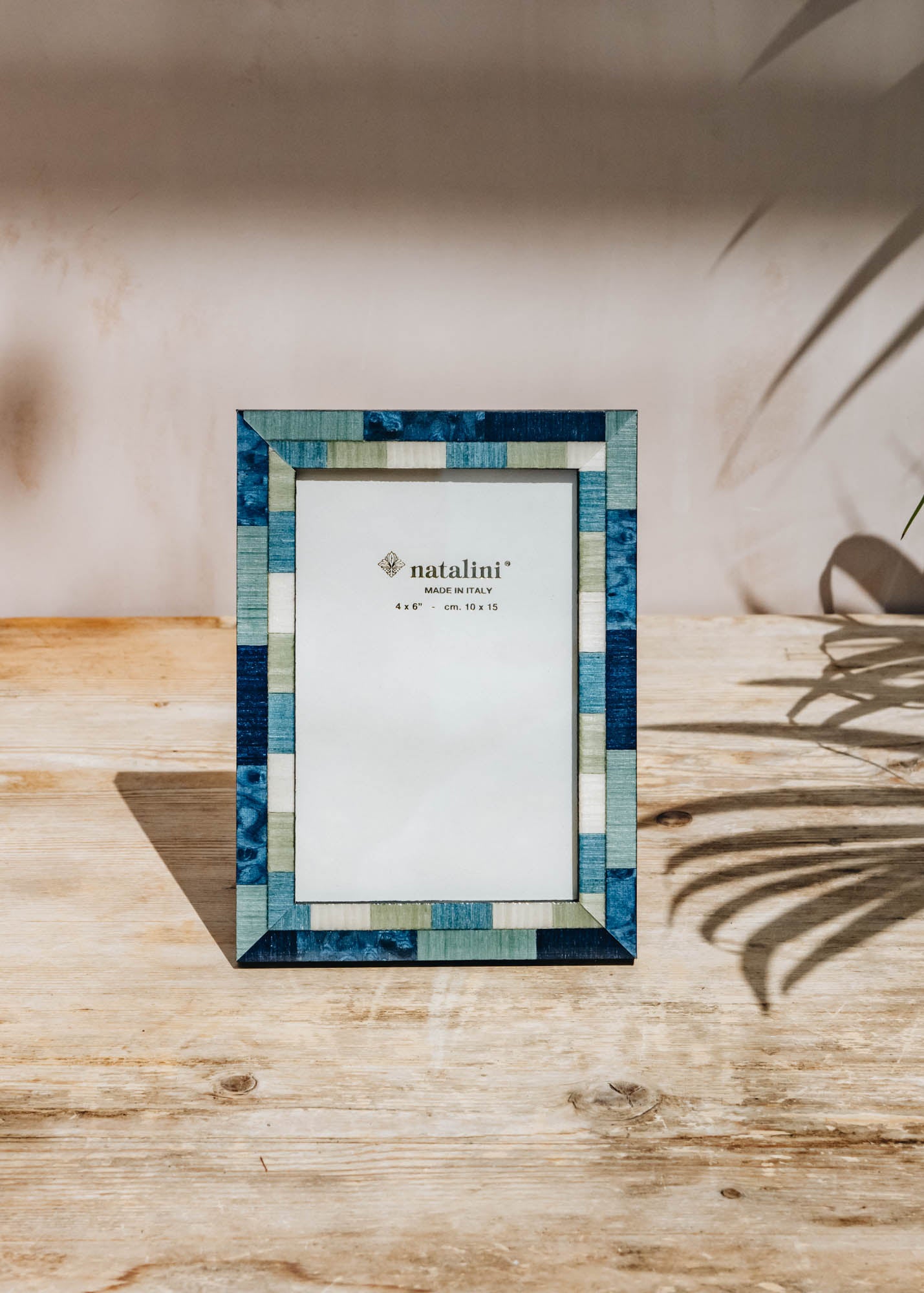 Nice Blu Photo Frame, for 4x6" photographs – Burford Garden Co.