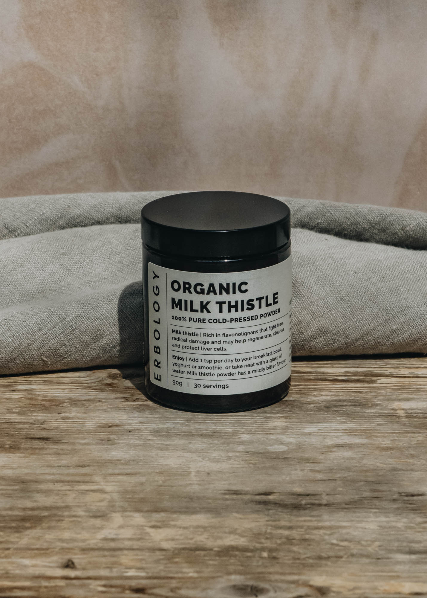 Erbology Organic Milk Thistle Powder | Burford Garden Co.