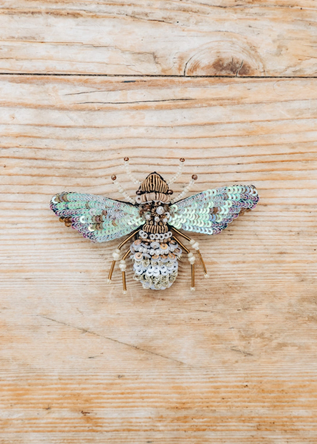 Trovelore Pearl Bee Brooch | Burford Garden Co.