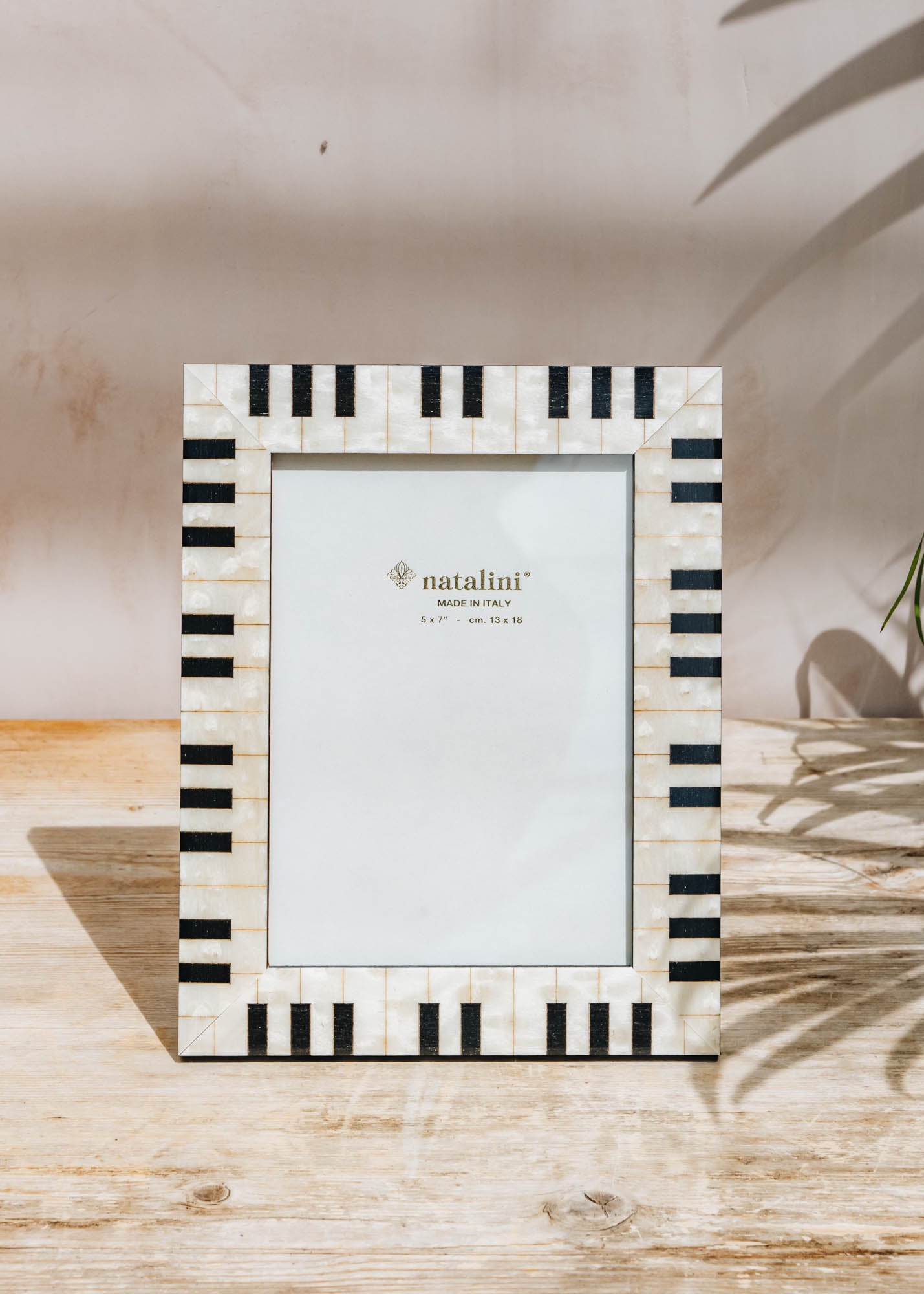 Natalini Piano Bianco Photo Frame, for 5x7" photographs – Burford ...
