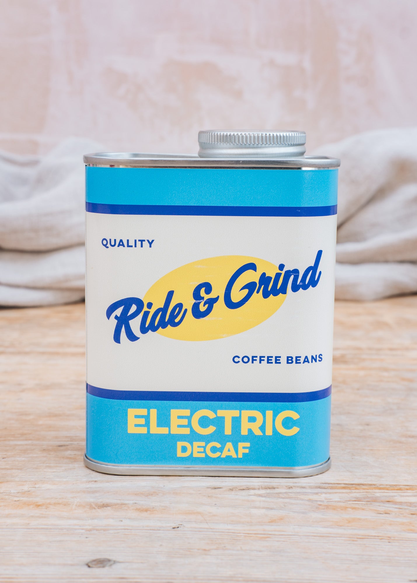 Electric Decaf Coffee Bean Blend Tin, 250g – Burford Garden Co.
