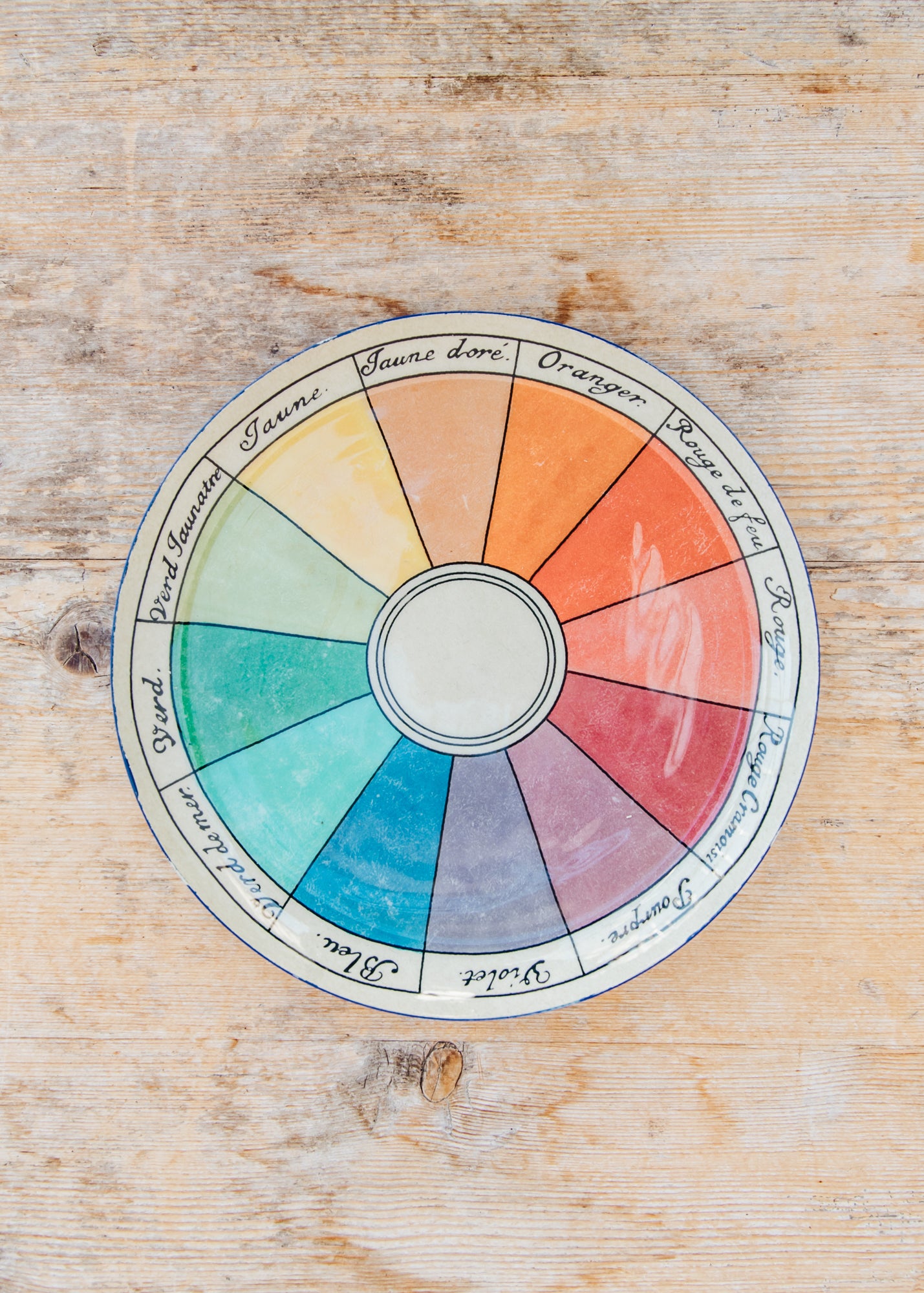 Cerclechromatique Medium Round Enamel Tray – Burford Garden Co.