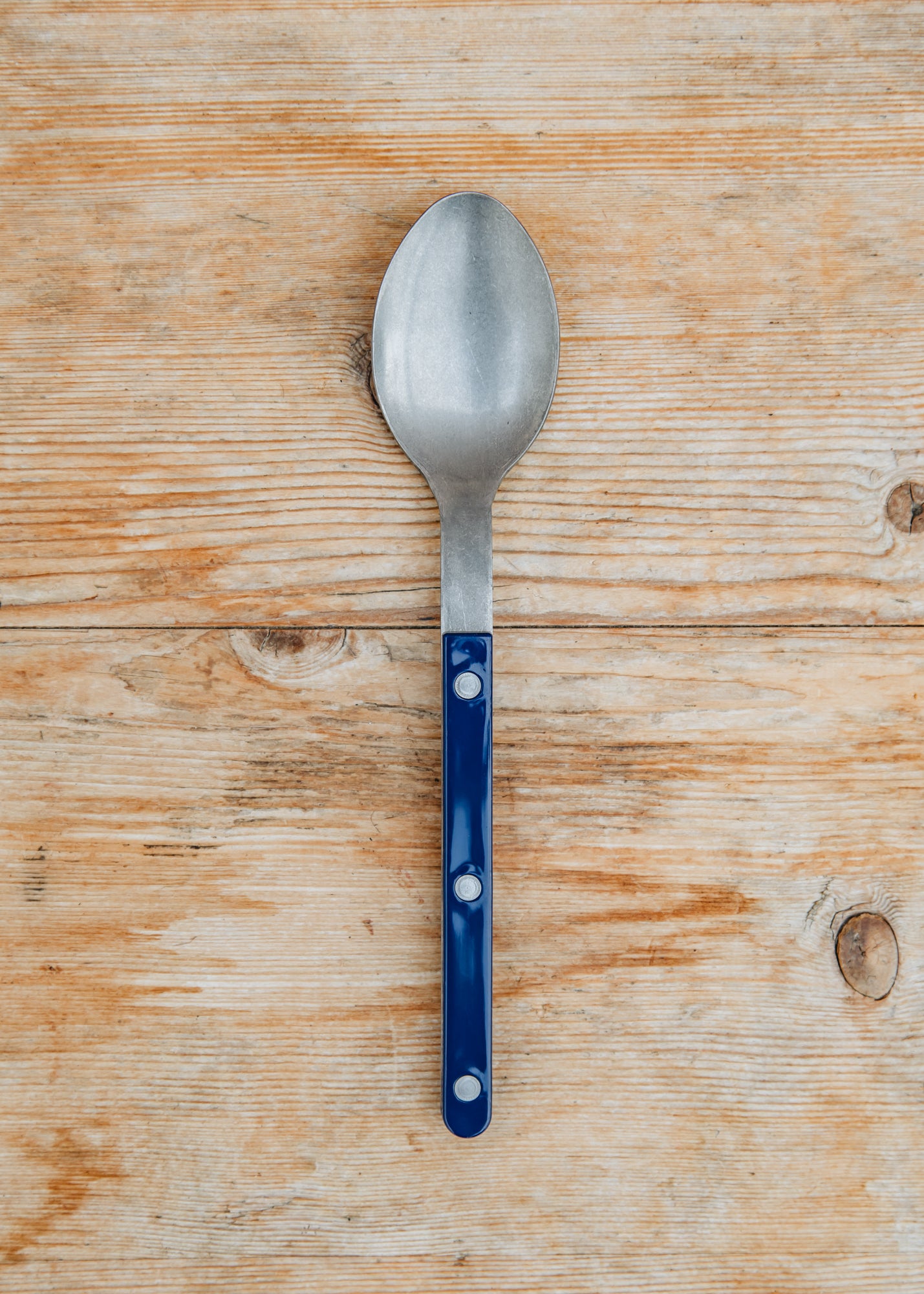 Sabre Paris Vintage Bistrot Soup Spoon in Navy Blue – Burford Garden Co.