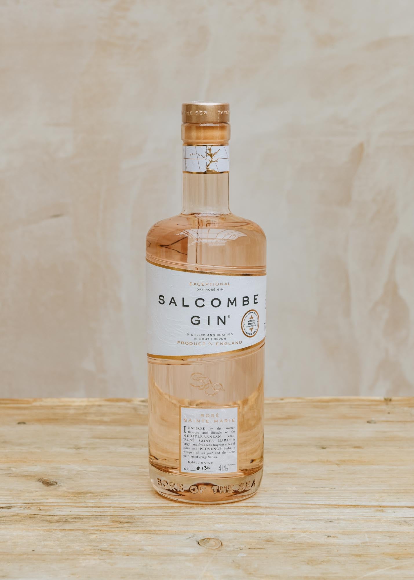Salcombe Rosé Saint Marie Gin, 70cl | Burford Garden Co.