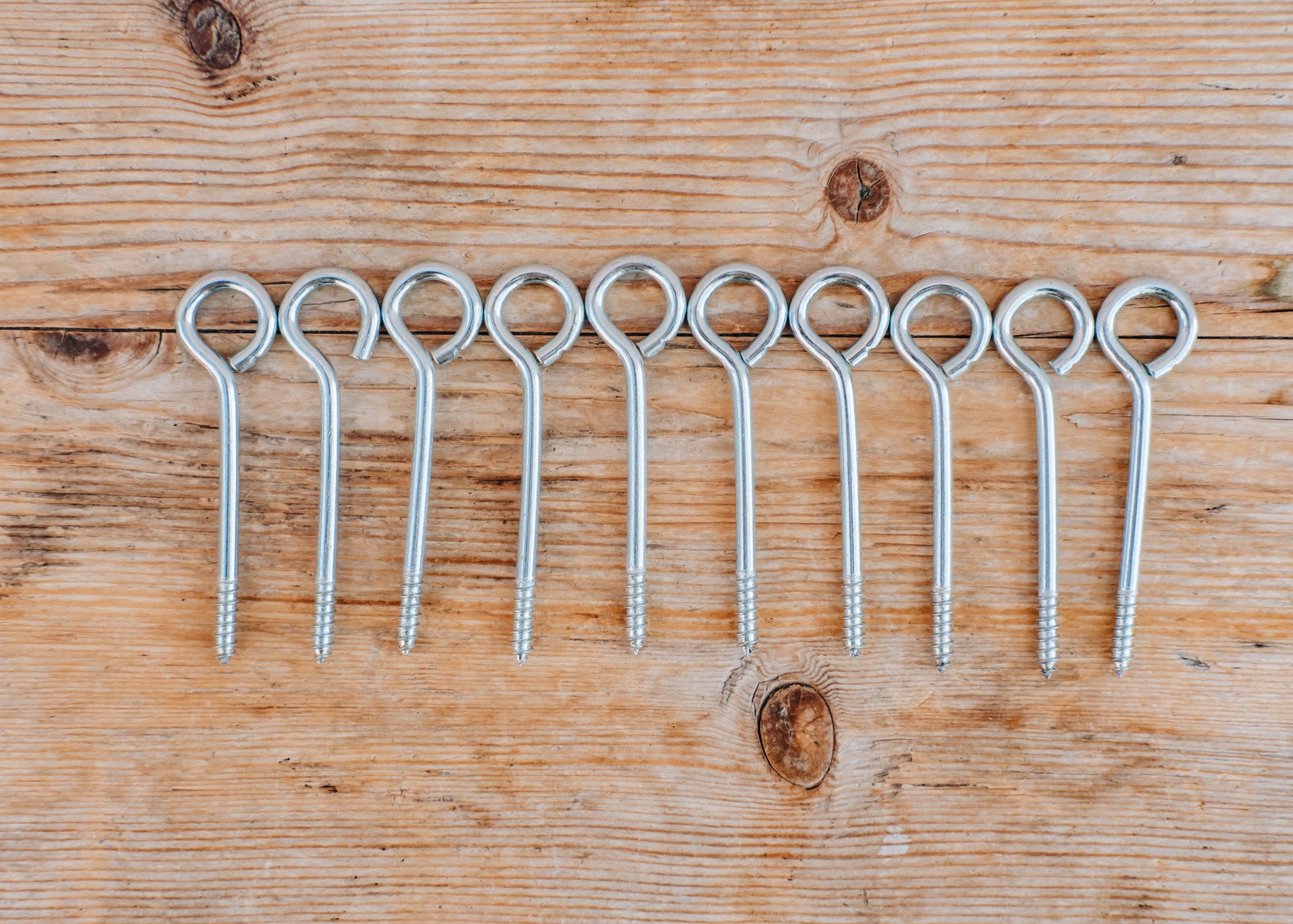 Screw Vine Eyes, 75mm – Burford Garden Co.