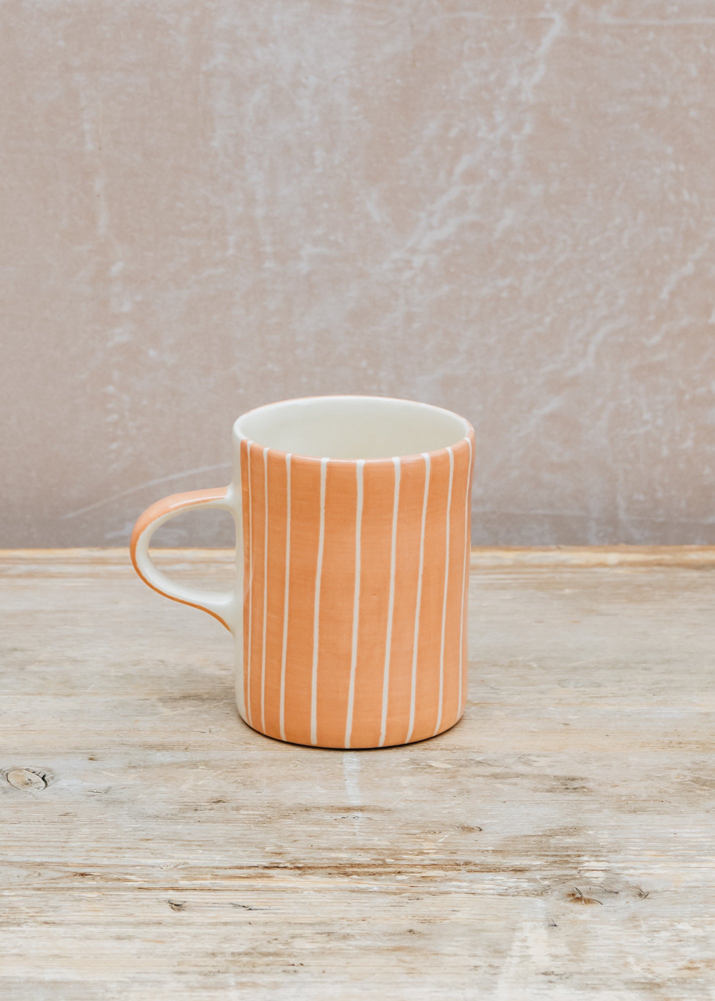 Sgraffito Demi Mug in Peach – Burford Garden Co.