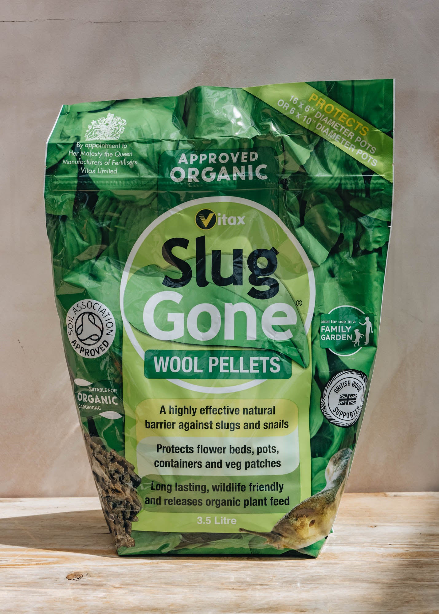 Slug Gone Wool Pellets, 3.5L – Burford Garden Co.