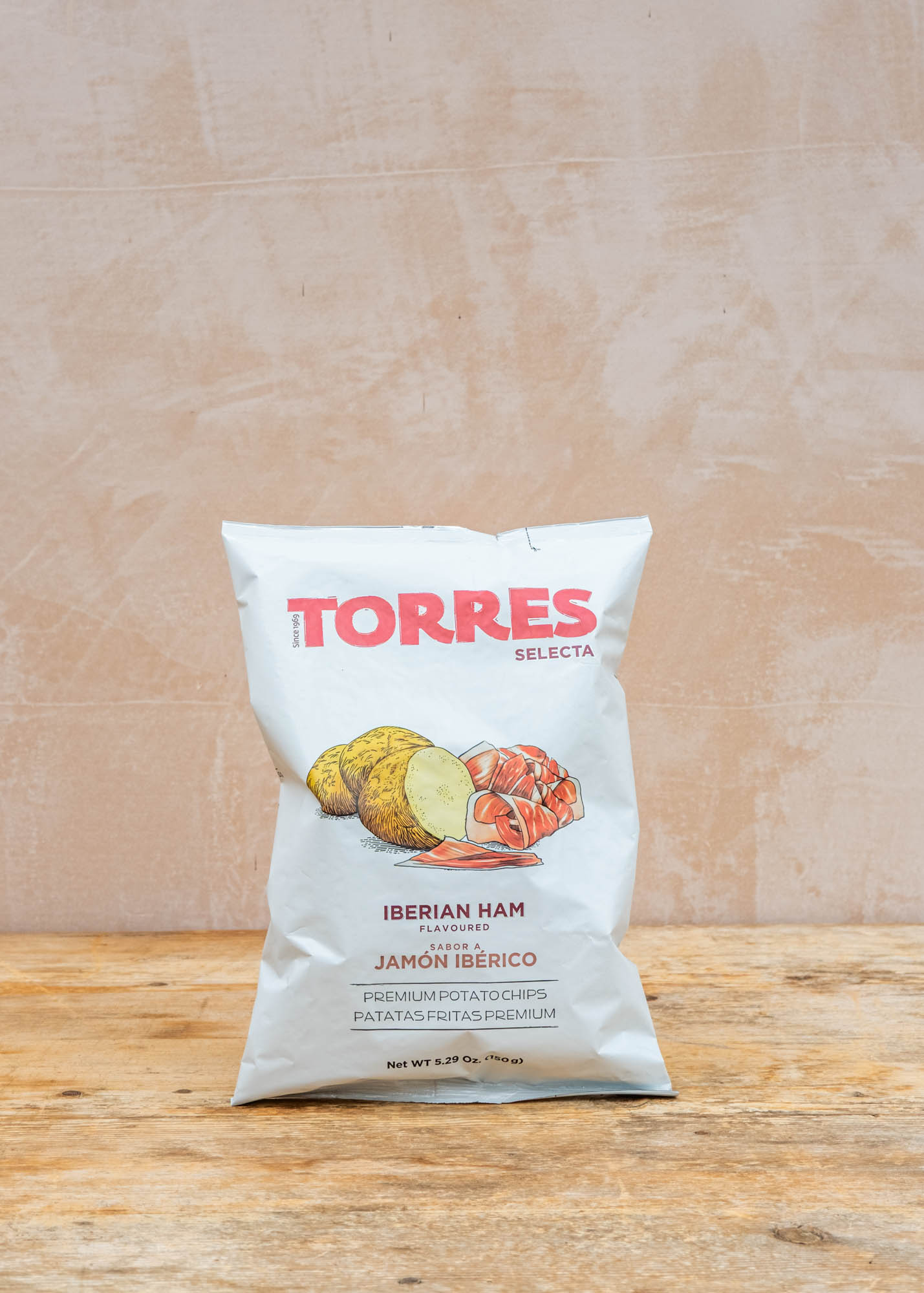 Iberico Ham Flavoured Potato Crisps, 150g – Burford Garden Co.