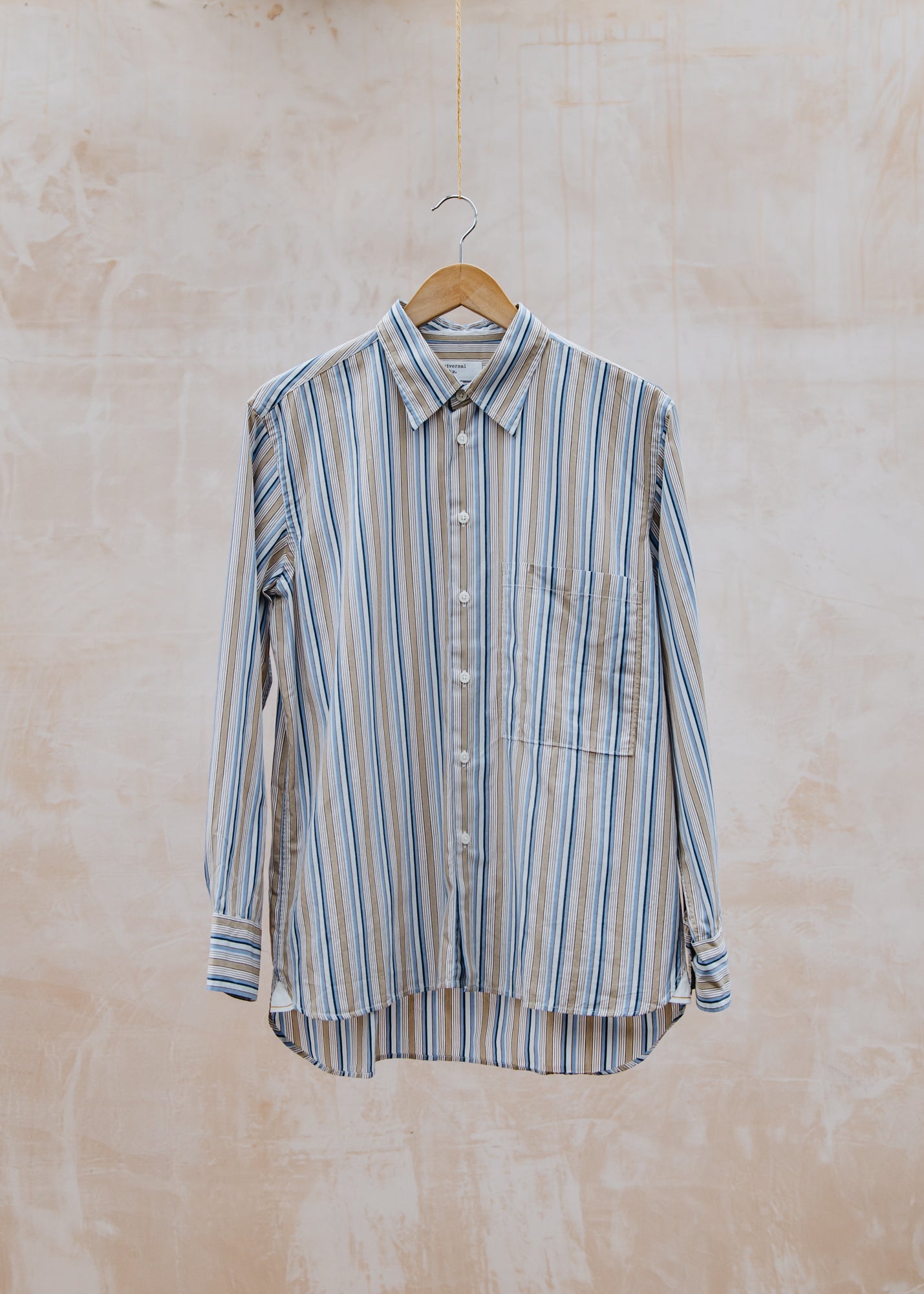 Pop Multi Stripe Square Pocket Shirt in Multi – Burford Garden Co.