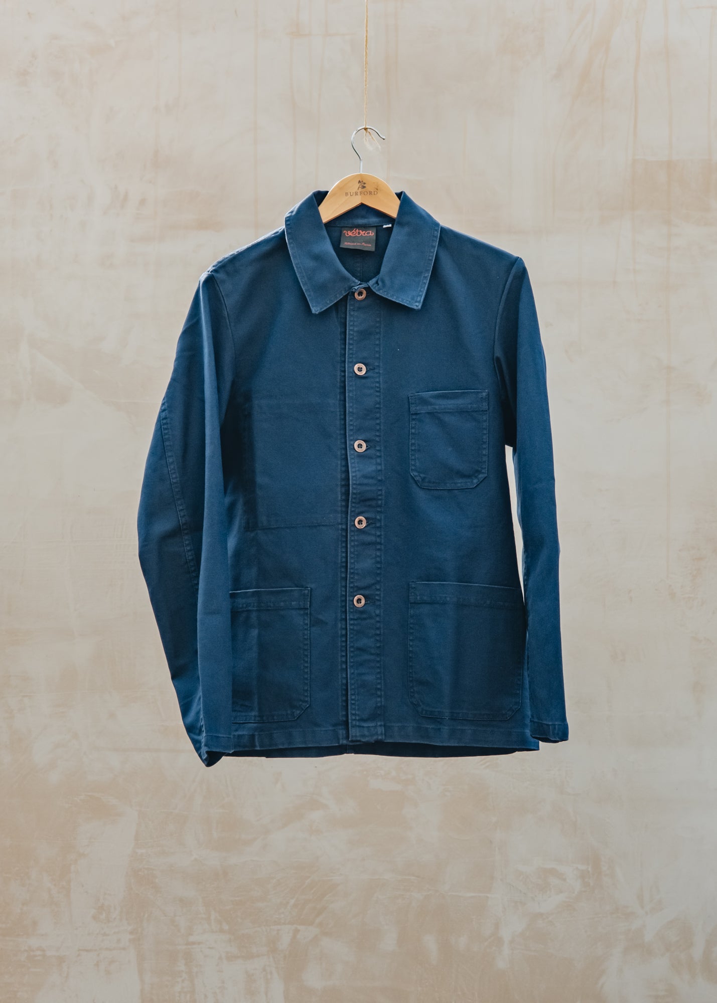 Vétra Organic Twill Jacket in Navy – Burford Garden Co.