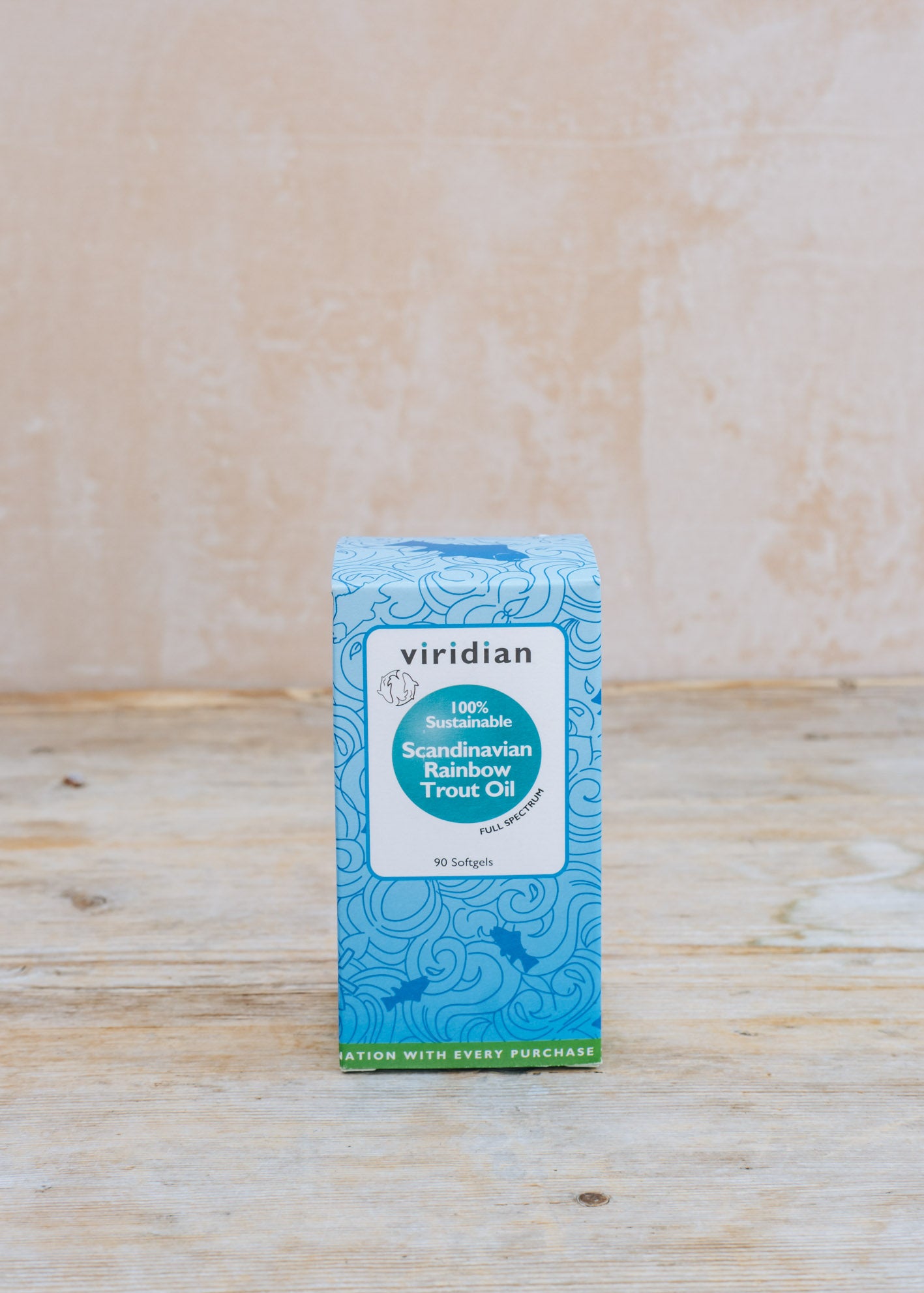 Viridian Sustainable Scandi Rainbow Trout Oil, 90 soft capsules ...
