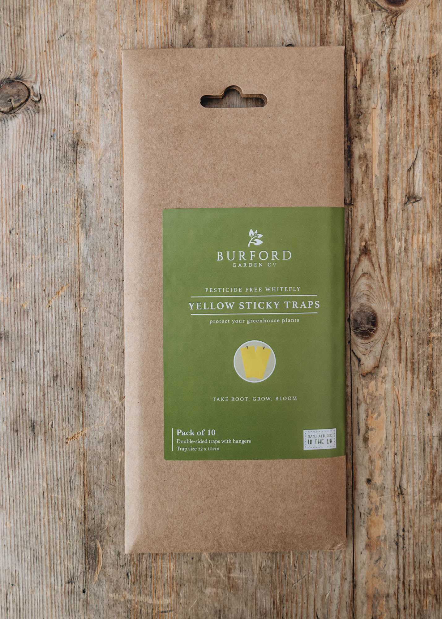 Yellow Sticky Whitefly Traps, pack of ten – Burford Garden Co.