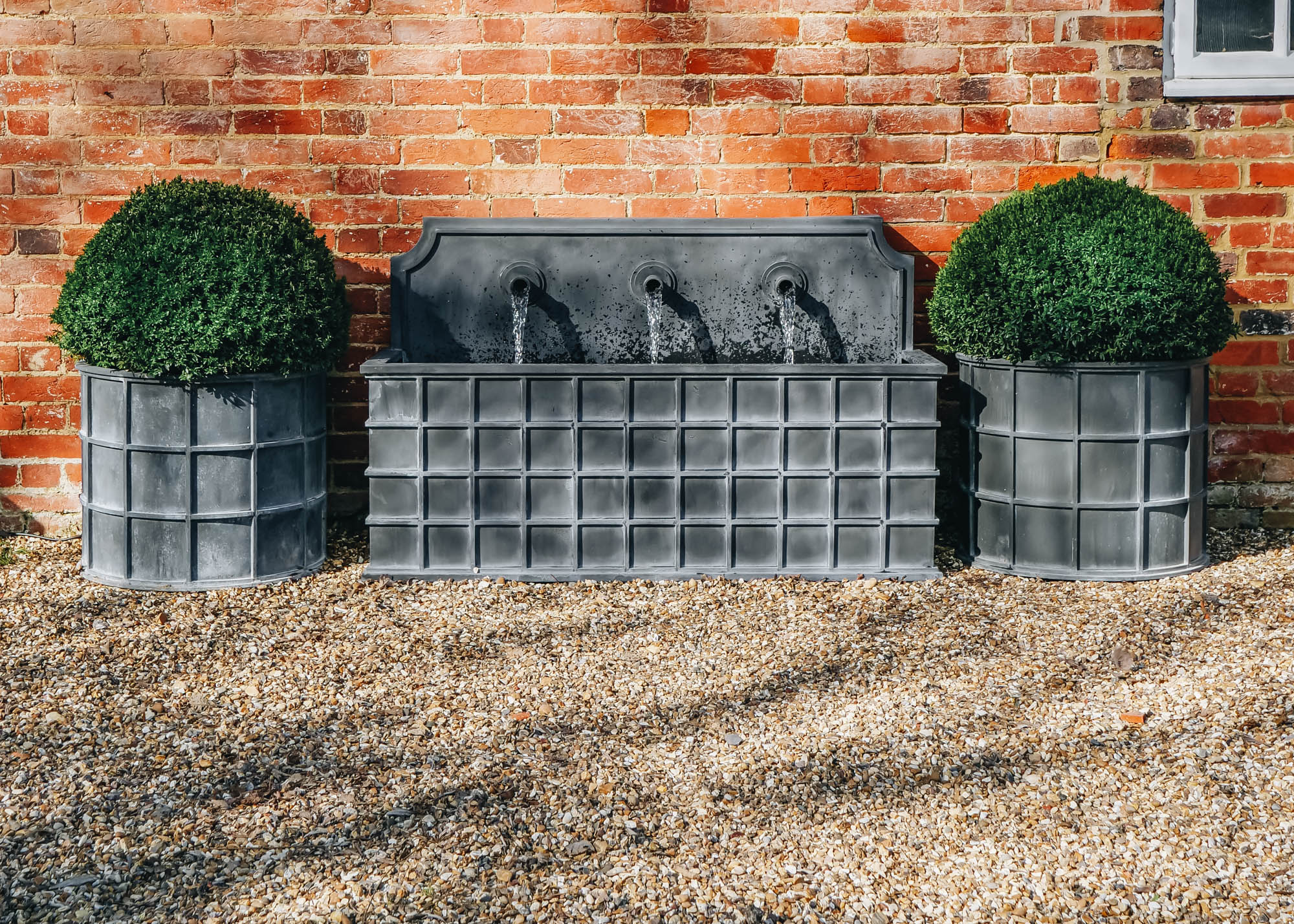 Buy Sienna Low Zinc Water Feature | Water Features | Burford Garden ...