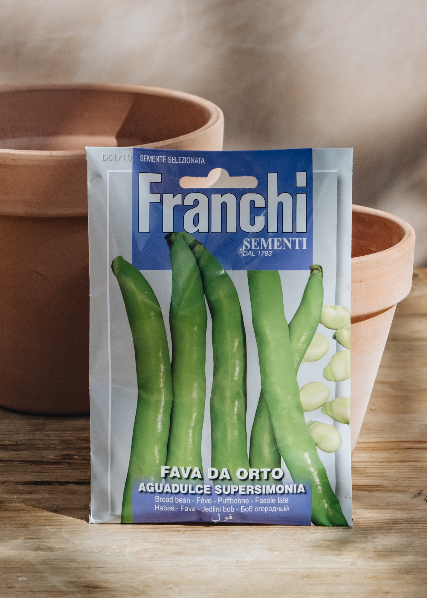 Franchi Broad Bean Seeds | Burford Garden Co.