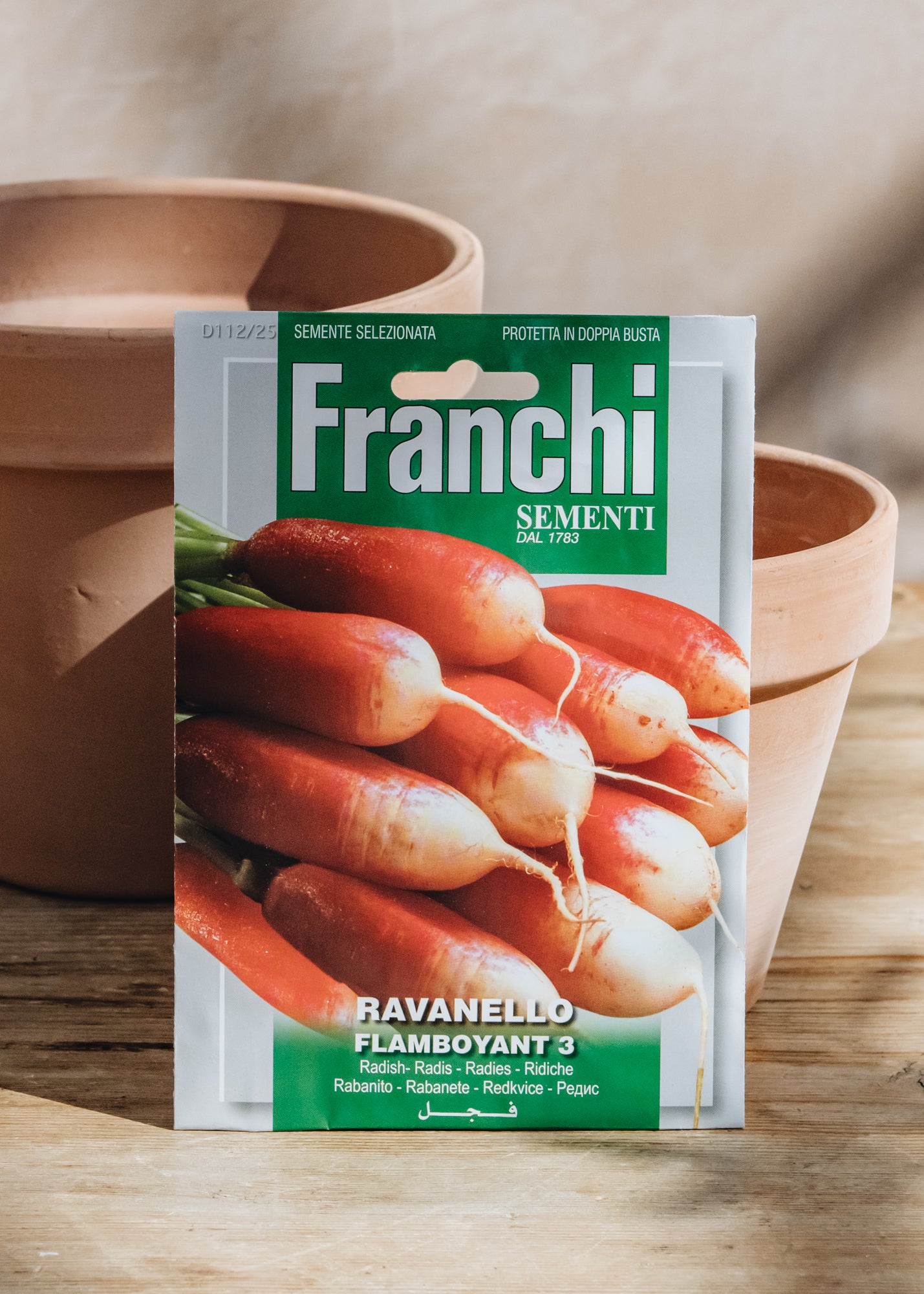 Franchi Radish 'Flamboyant' Seeds | Burford Garden Co.